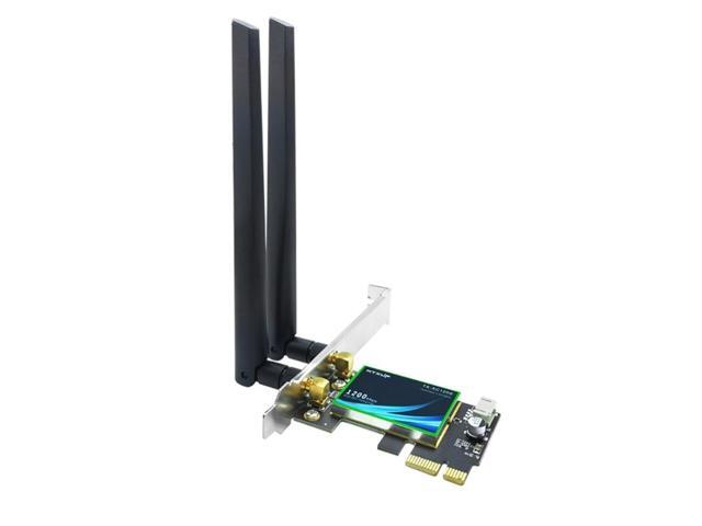 PCI-E WiFi Card BT4.0 Wireless Card AC1200M 802.11ac Dual-Band 2.4G+5G ...