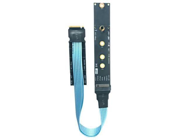 M.2 NVMe M KEY SSD Solid State Drive Extension Adapter Cable PCIE 4.0 3 ...