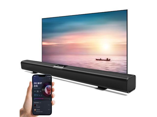 JYX Soundbar for TV, 50W Soundbar with Subwoofer, 35.24" Wireless 3D Surround Speakers ...
