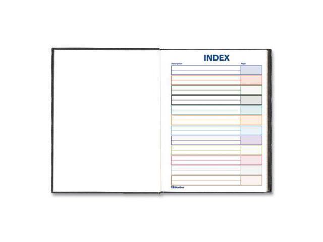 Blueline Business Notebooks Black 9.25x7.25 192 Sht Ruled A9 Pack Of 5 ...