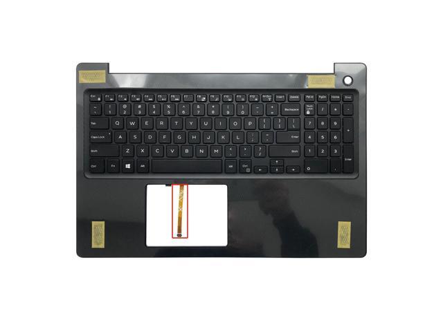 for Inspiron 15 3580 3582 3583 Palmrest Top Cover US Keyboard Backlit ...