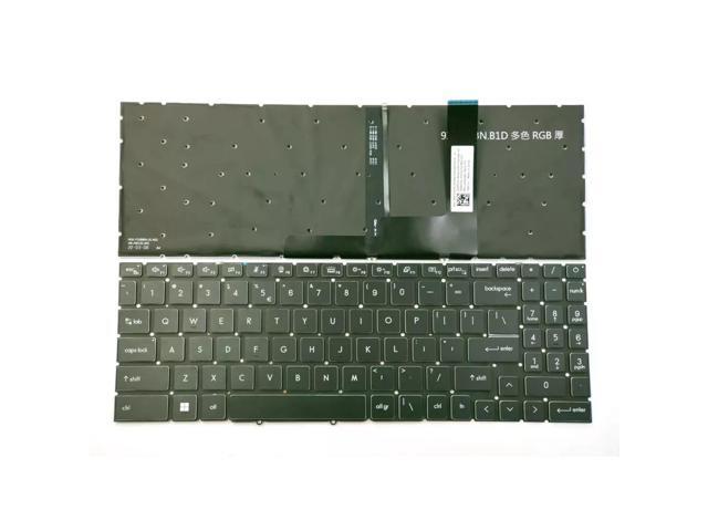 For Pulse GL66 11UCK 12UEK 12UGK GL76 11UCK 11UDK RGB Backlit US ...