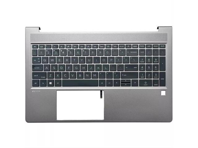For ZBOOK Power 15 G8 G8 Palmrest US Keyboard Backlit Gray Top Case ...