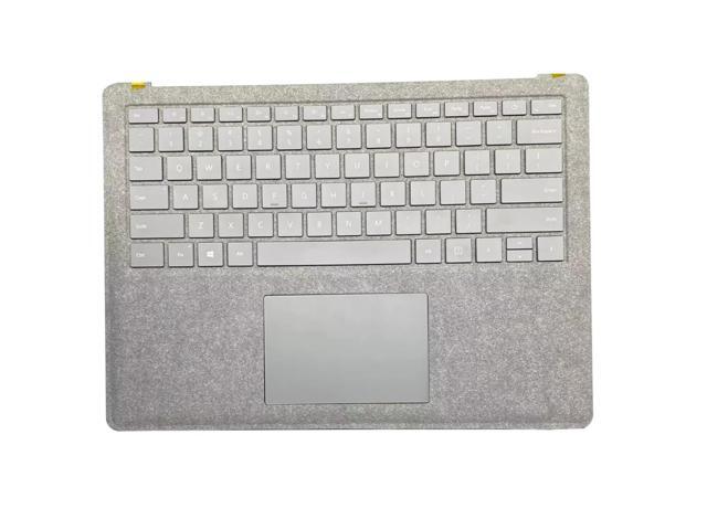 For Surface 3 4 1867 1868 1950 Palmrest Backlit Top Keyboard Gray 13.5 ...