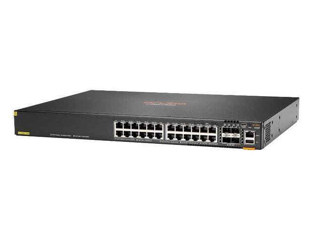 HPE Aruba 6200F 24G Class4 PoE 4SFP+ 370W Switch - switch - 28 ports ...