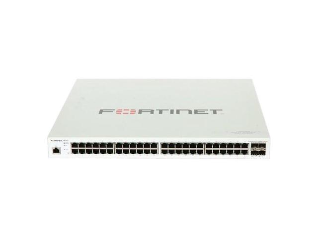 FS-248E-FPOE Original FortiSwitch 248E-FPOE 48 x 10/100/1000 PoE+ 740W ...