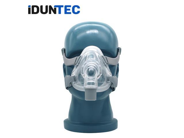 BMC F5A CPAP Mask Full Face Respirator Mask With Adjustable Headgear ...
