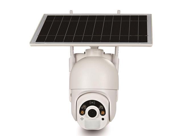 Intelligent Solar IP Security Camera WiFi Wireless 4G Connection 1080P ...
