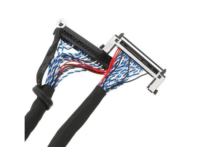 High Score 2CH 10-bit Screen Cable Length 55CM 1M Universal For LG LED ...