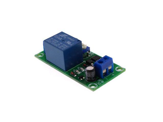 DC 12V NE555 0~60 Second Delay Timer Switch Adjustable Time Delay Relay ...