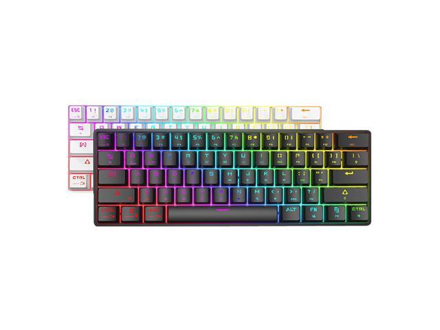 DK61 bluetooth Mechanical Keyboard 61 Keys Dual Mode Wireless ...