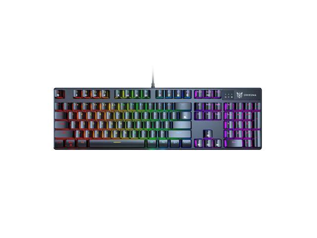 G27 Mechanical Keyboard 104-Key Suspended Keycaps Blue SwitchRGB ...