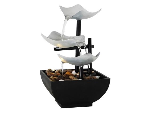 Water Fountain Flowing Water Decoration Minimalist Waterfall Indoor ...