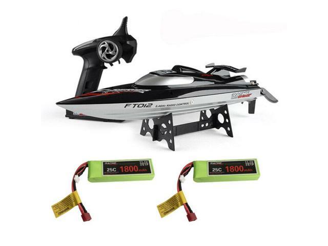 FT012 RTR Several Battery Upgraded FT009 2.4G Brushless RC Racing Boat ...