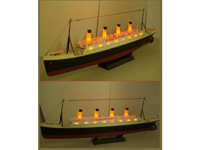 757 1/325 2.4G 80cm Simulation Titanic RC Boat Electric Ship Model with ...