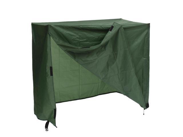 4ft Outdoor Firewood Log Storage Rack Cover Waterproof Protector Home ...