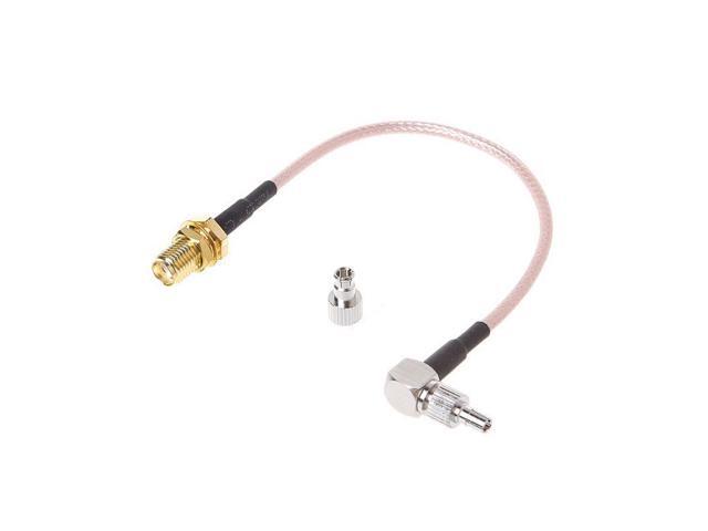 Female Plug To CRC9/TS9 Dual Connector RF Coaxial Adapter RG316 Cable ...