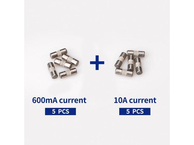 10/20pcs10*3.5mm Ceramic Fuse 600mA 10A 250V for Multimeter - Newegg.com