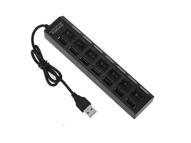 2.0 HUB 2.0 HUB Multi Splitter Light 7 Port Expander Multiple 7 Hab ...