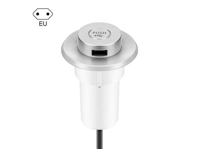 Hole Embedded USB Charger Lifting Hidden Extension Hub Laptop Computer ...
