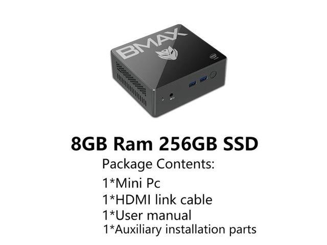 B2 Mini PC Celeron E3950 dual Core 8GB RAM 128GB 256GB SSD Windows 10 ...