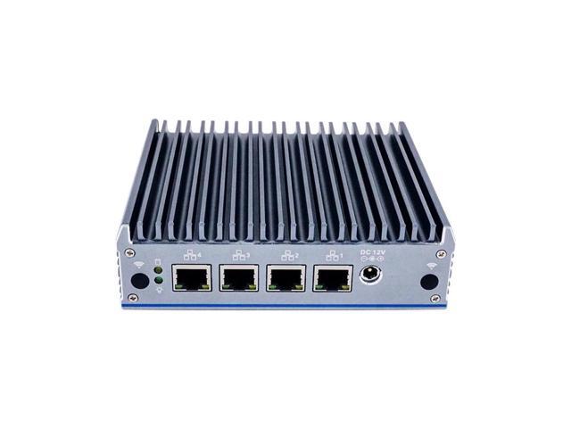 4 Intel I211-AT Gigabit Micro Firewall Appliance J4125 Quad Core Mini ...