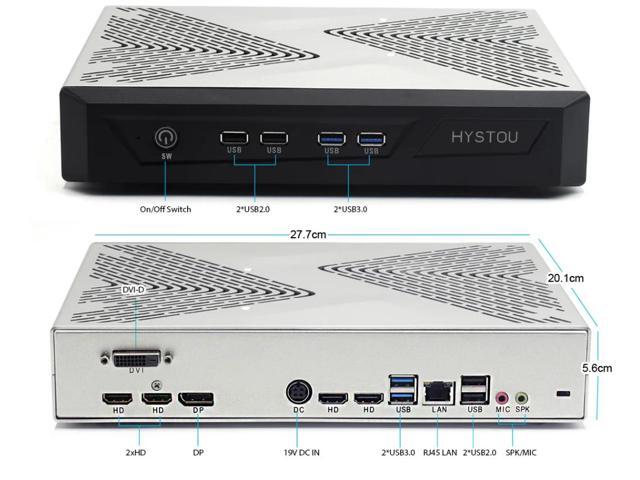 Mini PC core i5 9400F i7 9700F GTX 1650 4GB Gamer pc Desktop Windows 10 ...