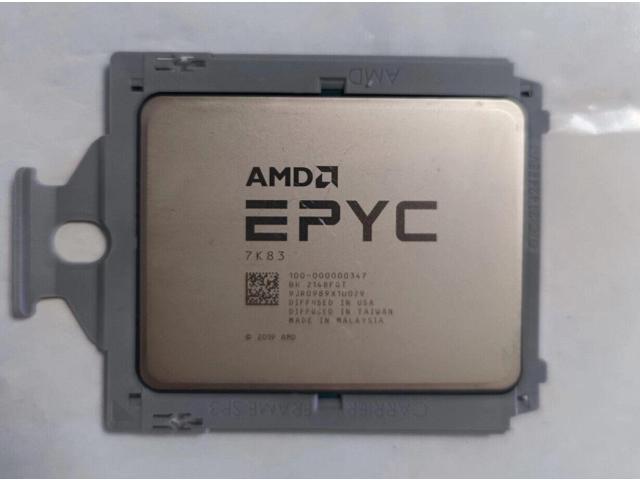 Refurbished: AMD EPYC Milan 7K83 CPU 64 Core 2,45GHz Up to 3.5GHz (OEM version of EPYC 7763 ...