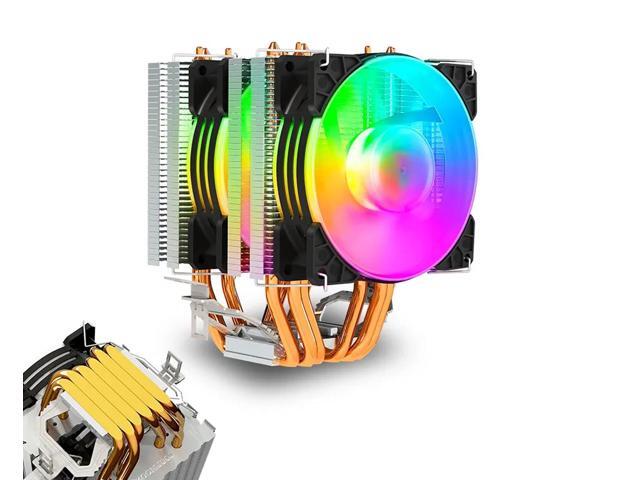CZQEPMB CPU Air Cooler, Dual Tower CPU Cooler,Fluid Dynamic Bearings ...