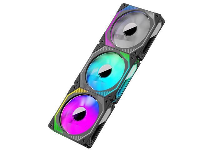 CZQEPMB ARGB Fan,ARGB Asynchronous Computer Case Fan,Phantom Glow God ...