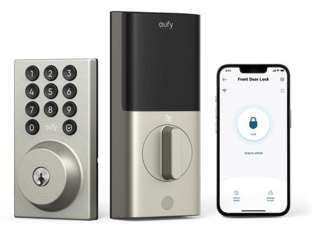 eufy Security Smart Lock C30, Keyless Entry Door Lock, Built-in WiFi ...