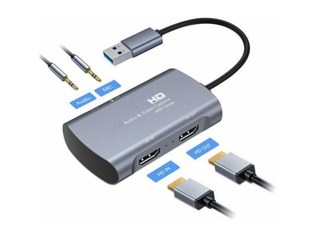 HDMI Audio Video Capture Card Game Capture Card HDMI to USB 3.0 Fast ...