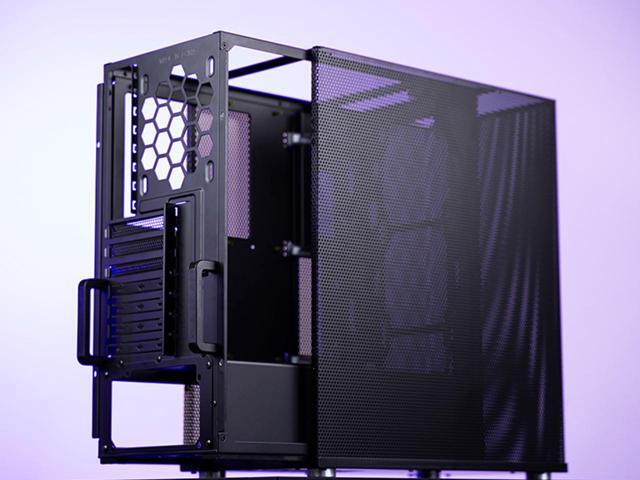 JONSBO VR4 BLACK ATX Mid Tower Computer Case ,Mesh ATX case, Pull-out ...