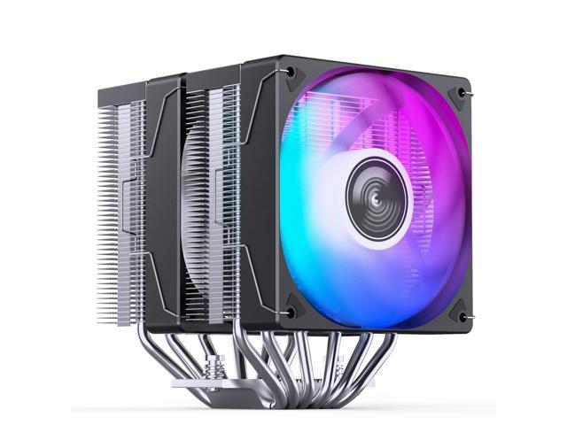 JONSBO CR-3000E BLACK CPU Cooler, 120mm Dual-Fan Dual-Tower Radiator, 6 High Efficiency ...