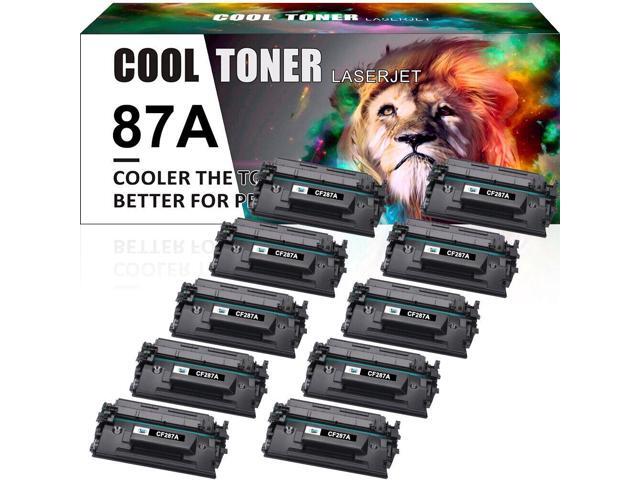 10 CF287A 87A Toner Compatible with HP Enterprise M506dh/ MFP M527dn ...