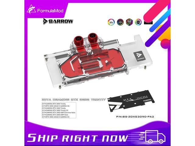 Barrow 3090 3080 GPU Water Block for ZOTAC RTX 3090 3080 X GAMING, Full ...