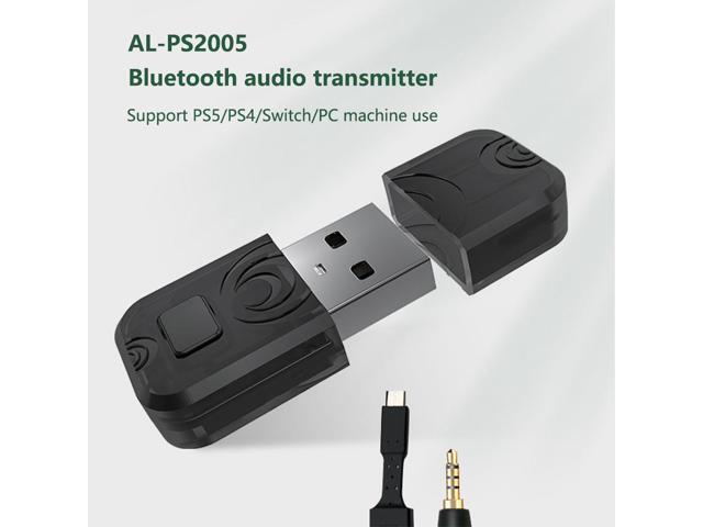 Wireless USB Adapter/D-ongle Bluetooth Receiver For PS5 Gaming Headsets ...