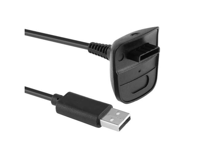USB Gamepad Charger Cable Cord For Microsoft Xbox 360 Charging USB ...