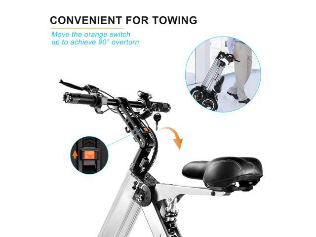 TopMate ES32 Electric Scooter Mini Tricycle for Adult, Folding Electric ...