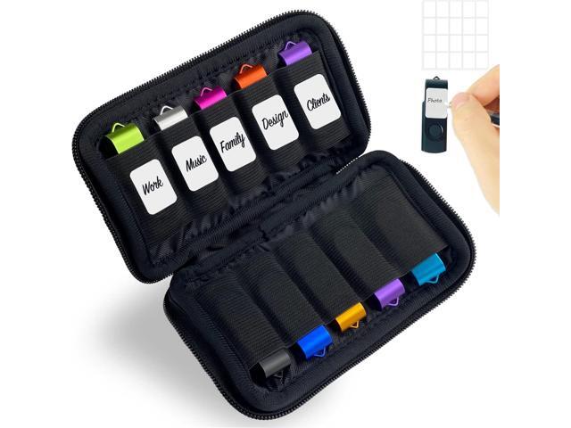 Flash Drive Case USB Storage Case USB Holder Storage Bag for USB Flash ...