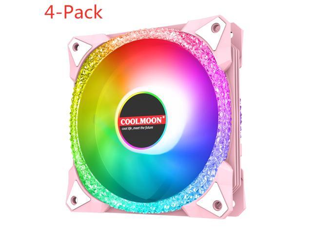 Weastlinks 120mm PC Computer Case Fan RGB Cooler Heatsink 12cm Aura ...