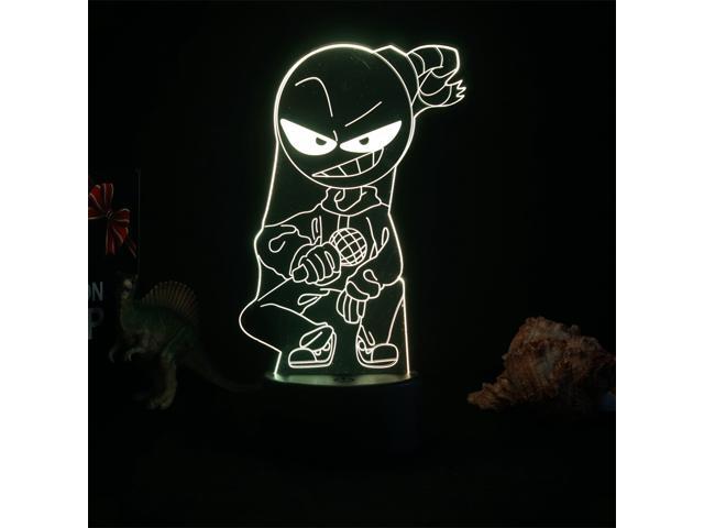 Weastlinks Friday Night Funkin Gaming Room Game Figure FNF LED Night ...