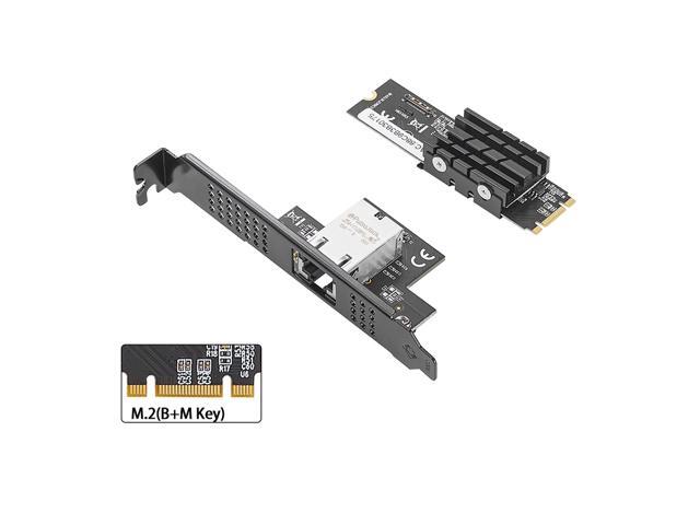 Weastlinks 10Gb Network Card B+M Key M.2 to RJ45 Gigabit Ethernet ...