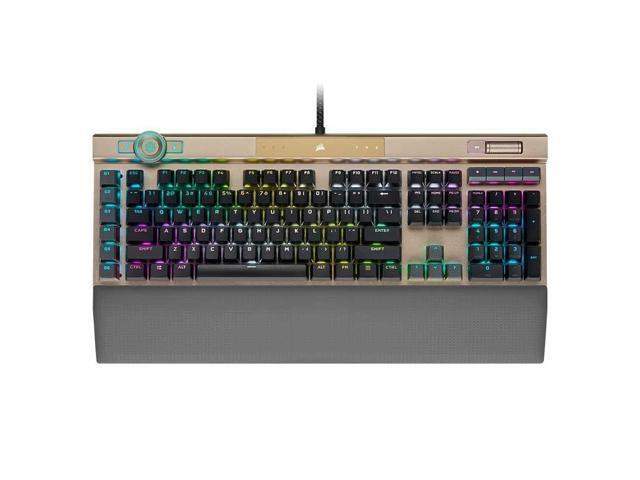 CORSAIR K100 RGB SE Midnight Gold Edition Optical-Mechanical Gaming ...