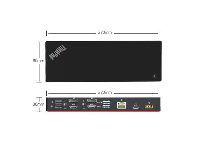 Lenovo ThinkPad Hybrid USB-C Dock 40AF0135 Docking Station, Provides ...