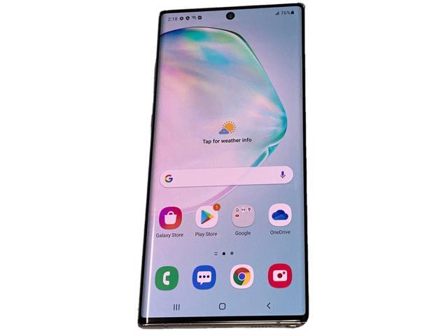 Refurbished Samsung Galaxy Note 10 Plus Sm N976u 256gb Aura Glow