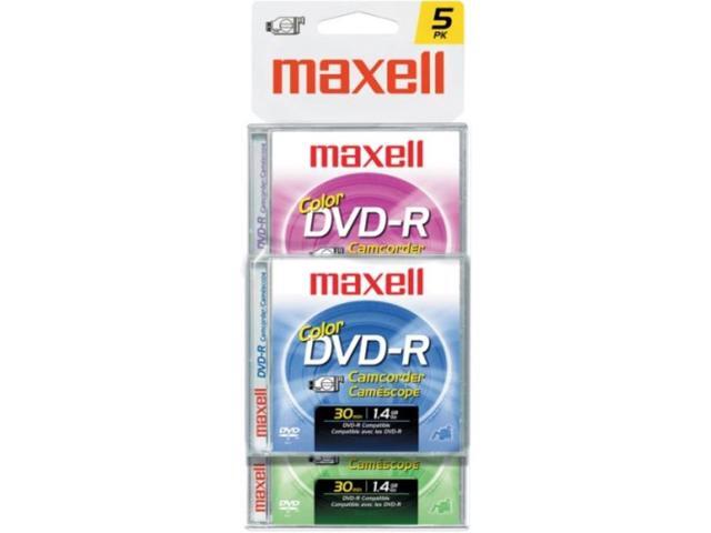 maxell 1.4GB DVD-R 5 Packs Media Model 567639 - Newegg.com