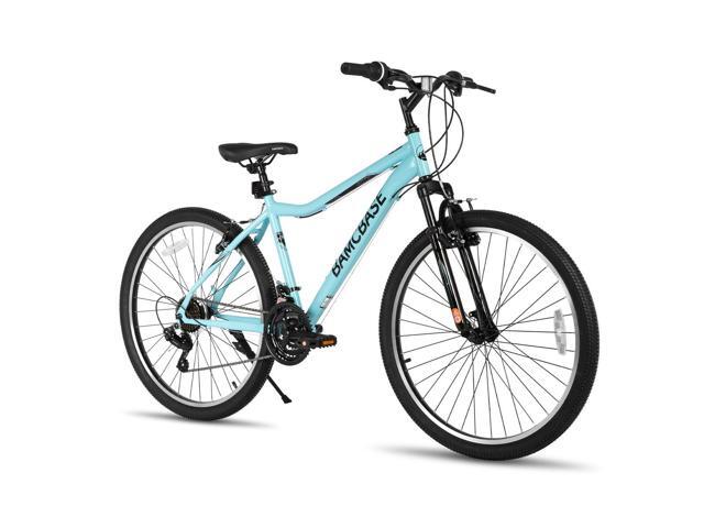 Hiland 26 Inch Women's Mountain Bike, 21 Speed Steel Frame Adult Bicycle, Men and Women MTB with ...