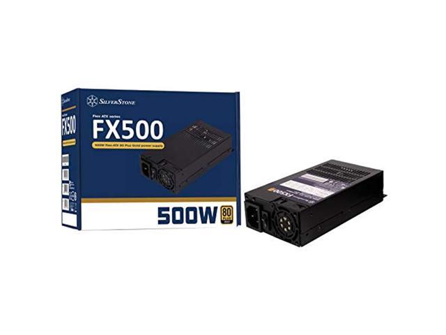 Silverstone technology FX500 80 PLUS Gold 500W Flex-ATX Power Supply ...