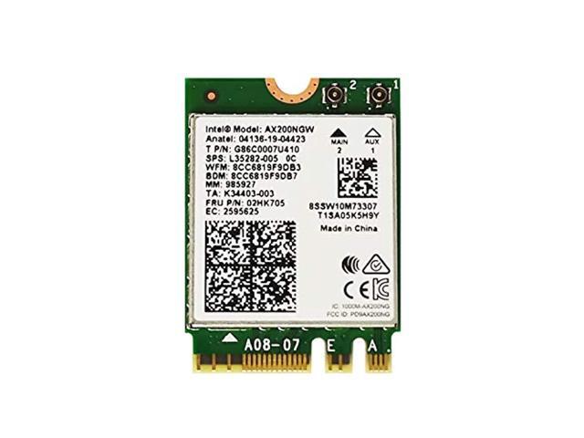 poinwer wifi 6 intel ax200 up to 2974mbps with bluetooth 5.1 wireles m ...
